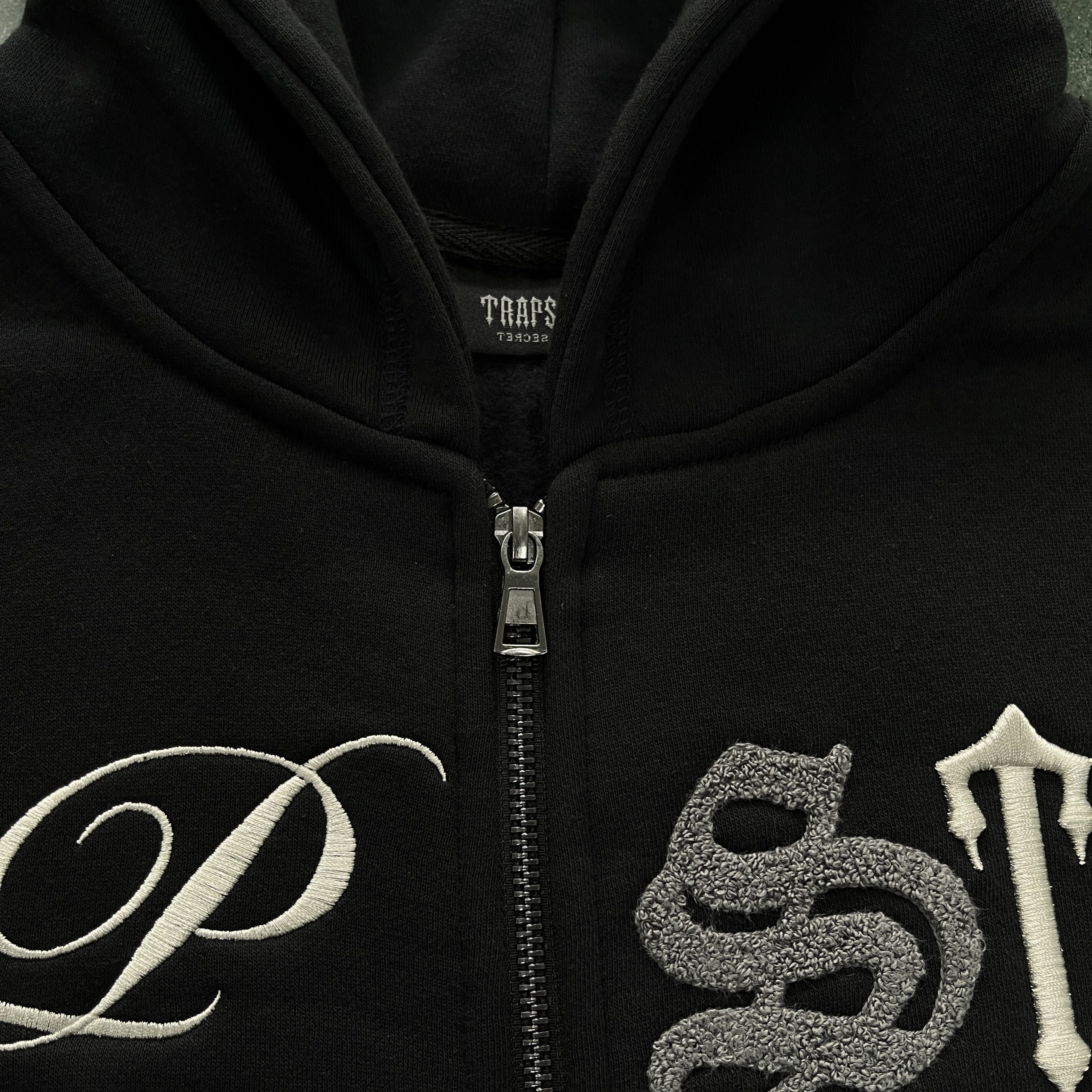 Trapstar Zipper Tracksuit – Washed Black - Urban Sneakers