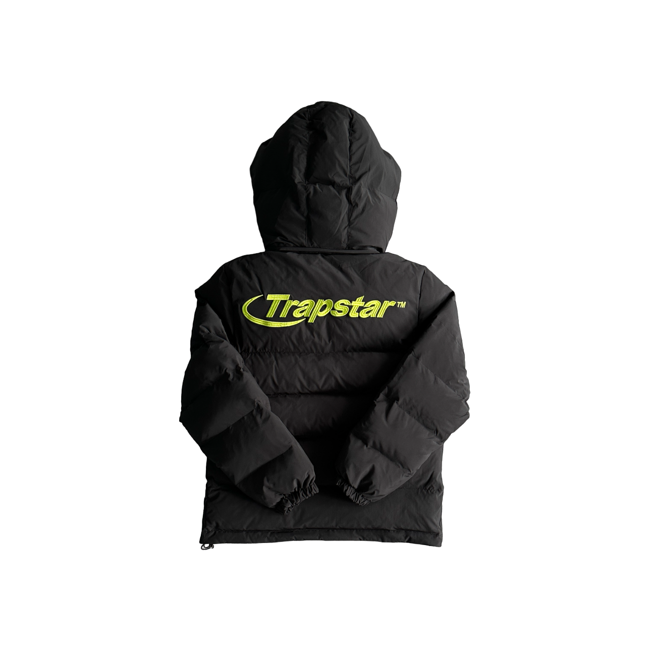 Trapstar hyperdrive detachable hooded puffer jackst-fluorescent green ...