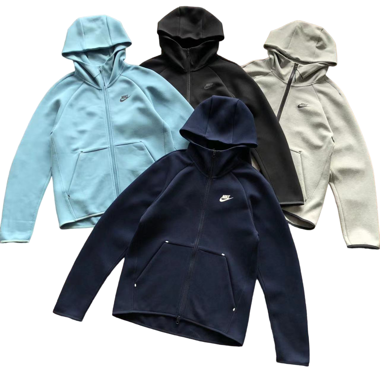 Nike Tech Fleece Blue / Grey / Baby Blue / Royal Blue - Urban Sneakers