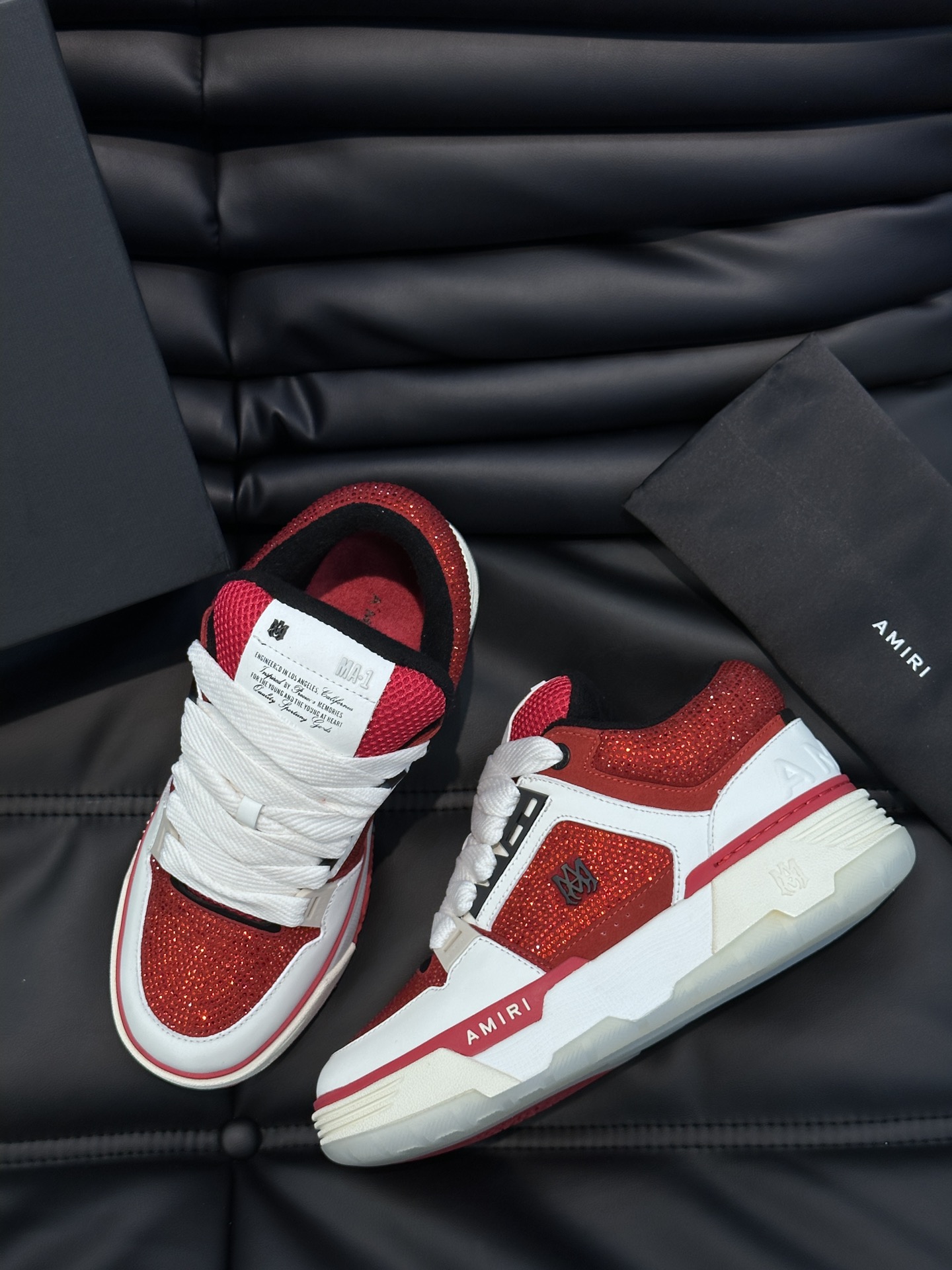 Amiri MA-1 Red Diamond Custom - New Collection - Urban Sneakers