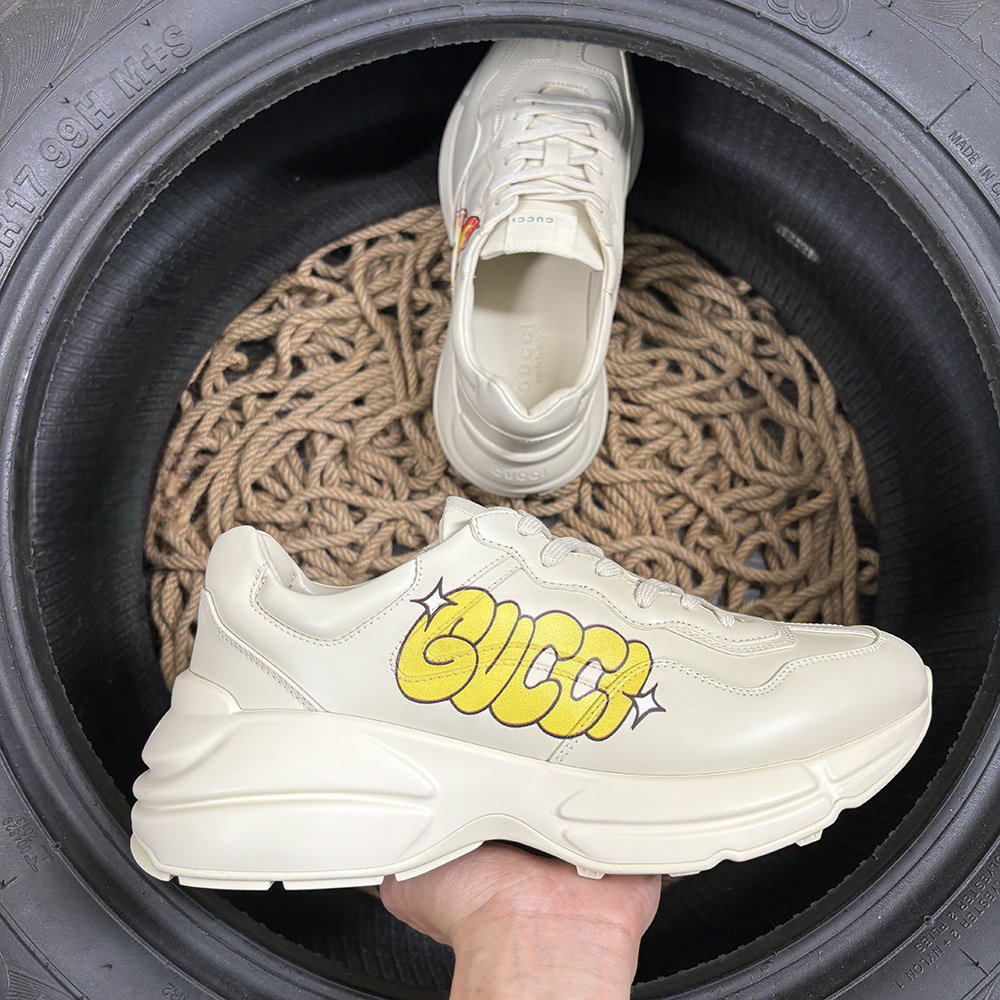 Gucci Rython White Fire - Urban Sneakers